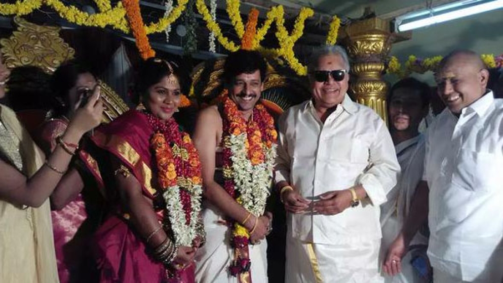 Actor Vidharth And Gayathri Marriage Photos - FilmiBeat