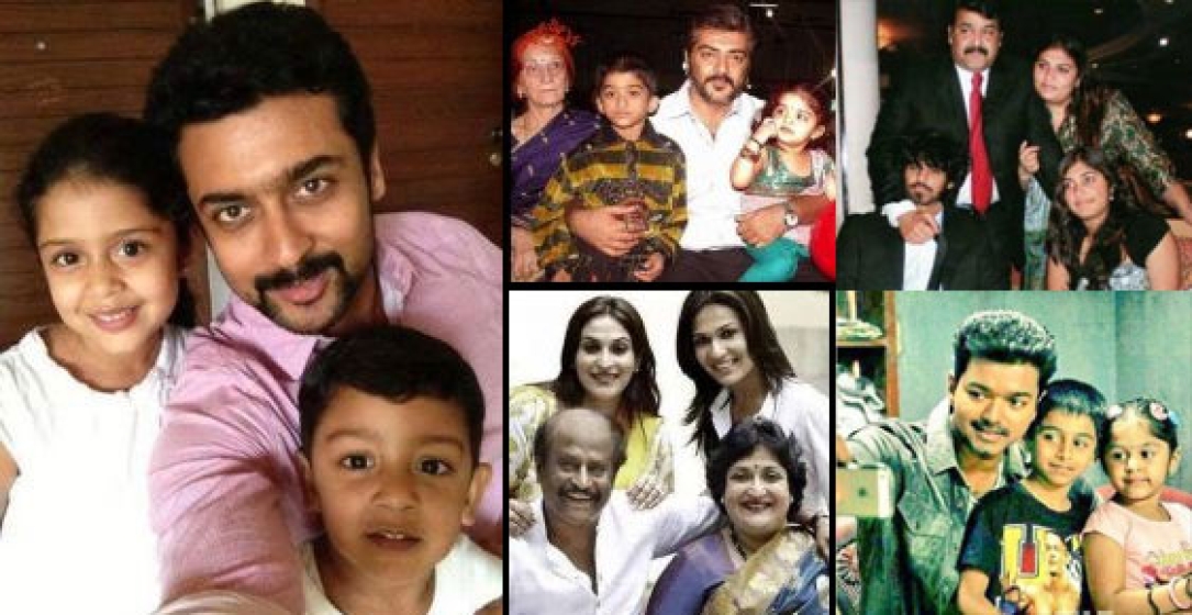 South Indian Actors With Their Lovely Kids Photos - FilmiBeat