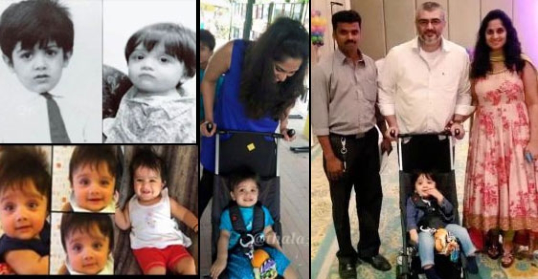 Cutest Of Ajith Kumar Son Aadvik & Anoushka Photos - FilmiBeat