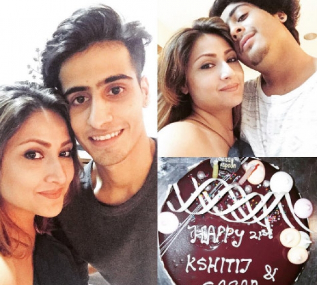 Urvashi Dholakia Celebrates Her Twins Sons 21st Birthday Photos - FilmiBeat