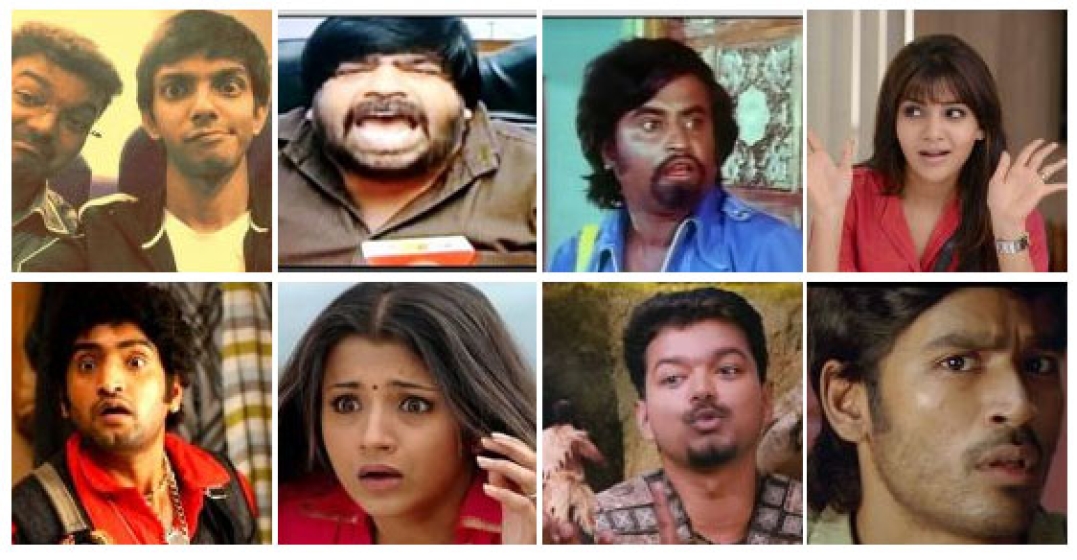 Funny Faces Of Tamil Celebs Photos - FilmiBeat