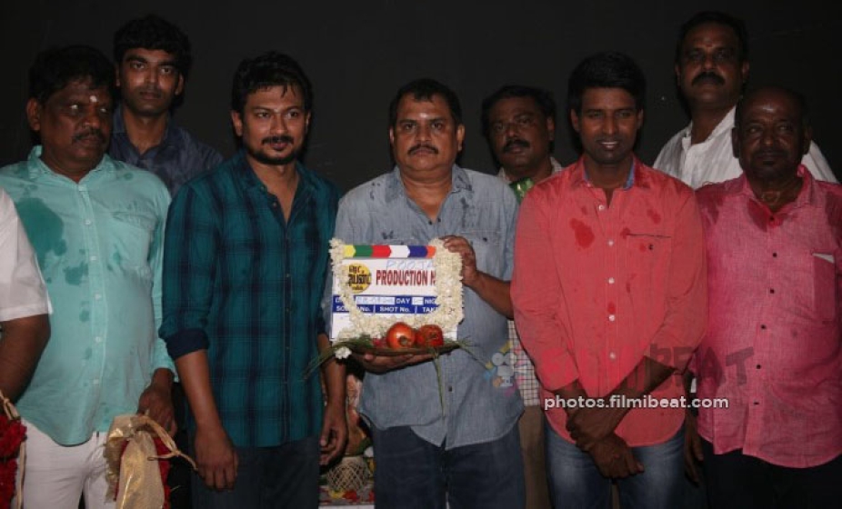 Udhayanidhi Stalin And Director Ezhil New Movie Launch Photos - FilmiBeat