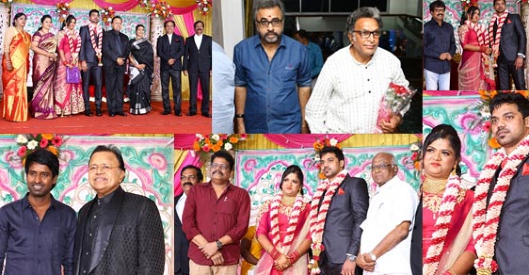 Actor Vasu Vikram Daughter Vasugi Wedding Reception Photos - FilmiBeat