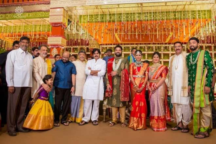 Superstar Family & Megastar Family attended a wedding Photos - FilmiBeat