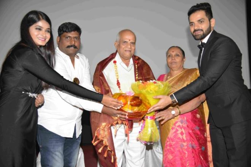 Raju James Bond Movie Pooja And Press Meet Photos - FilmiBeat