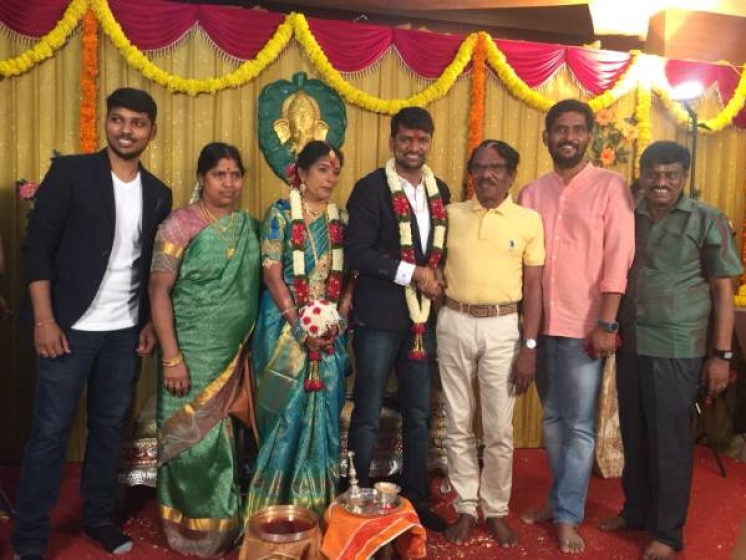 Director E Ramadoss Son Engagement Photos - FilmiBeat