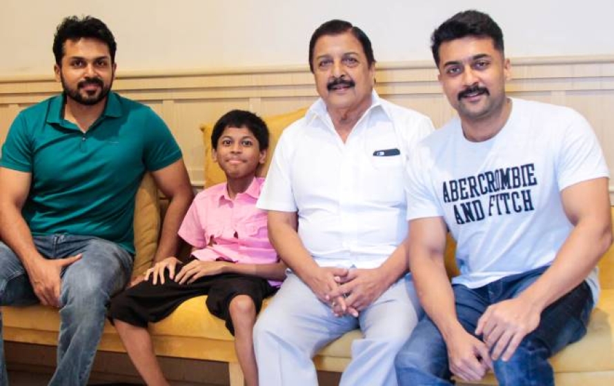 Suriya Sivakumar Family Adopts A Child Photos - FilmiBeat