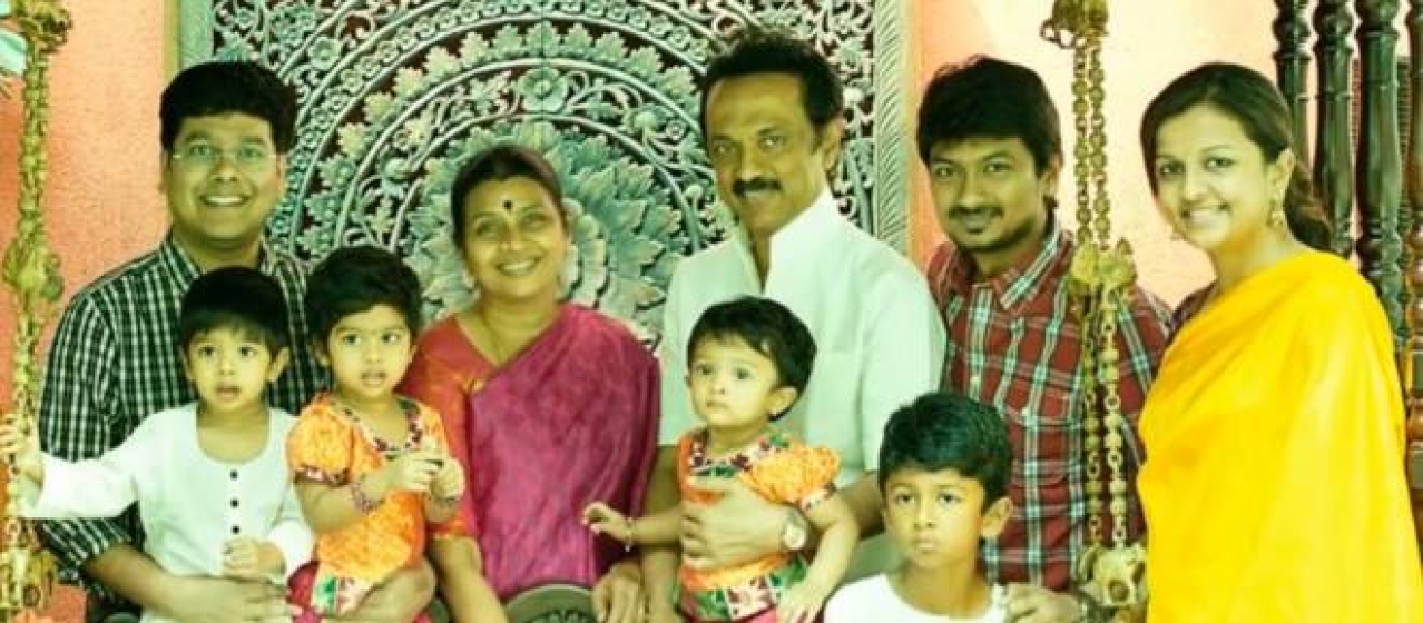 Actor Udhayanidhi Stalin Family Photos