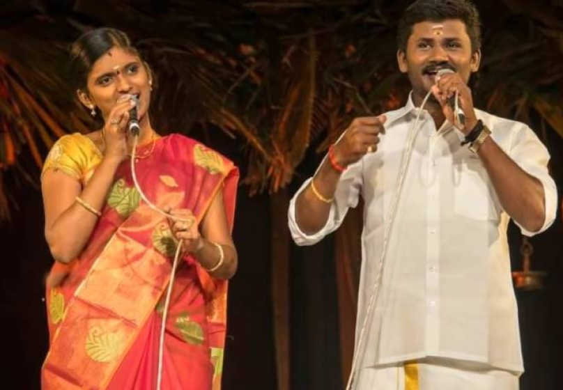 Super Singer Rajalakshmi And Senthil Ganesan Family Photos