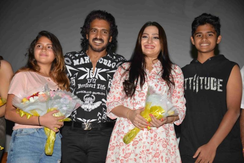 Devaki Movie Teaser Release Photos