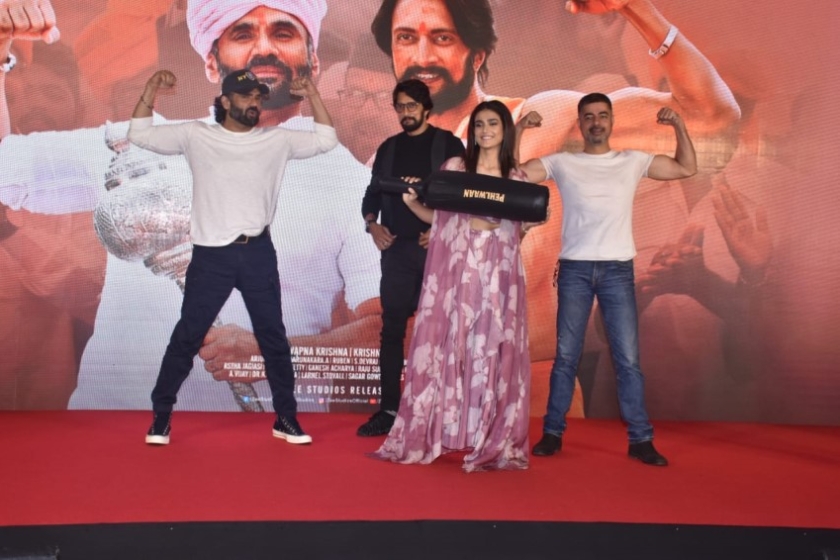 Pehlwaan Trailer Launch Photos