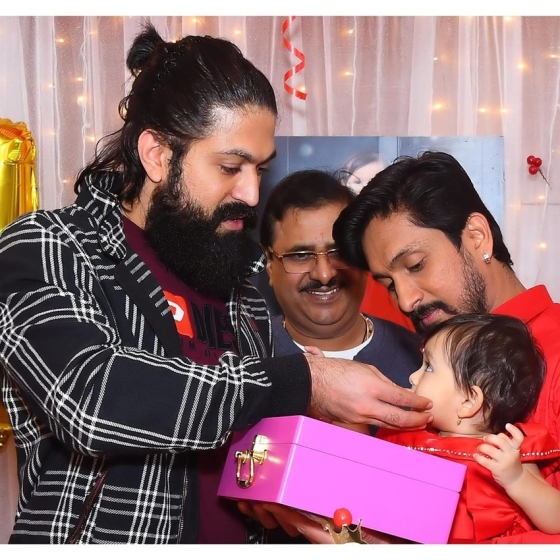 Ajay Rao Daughter Cherry 1st Birthday Celebration