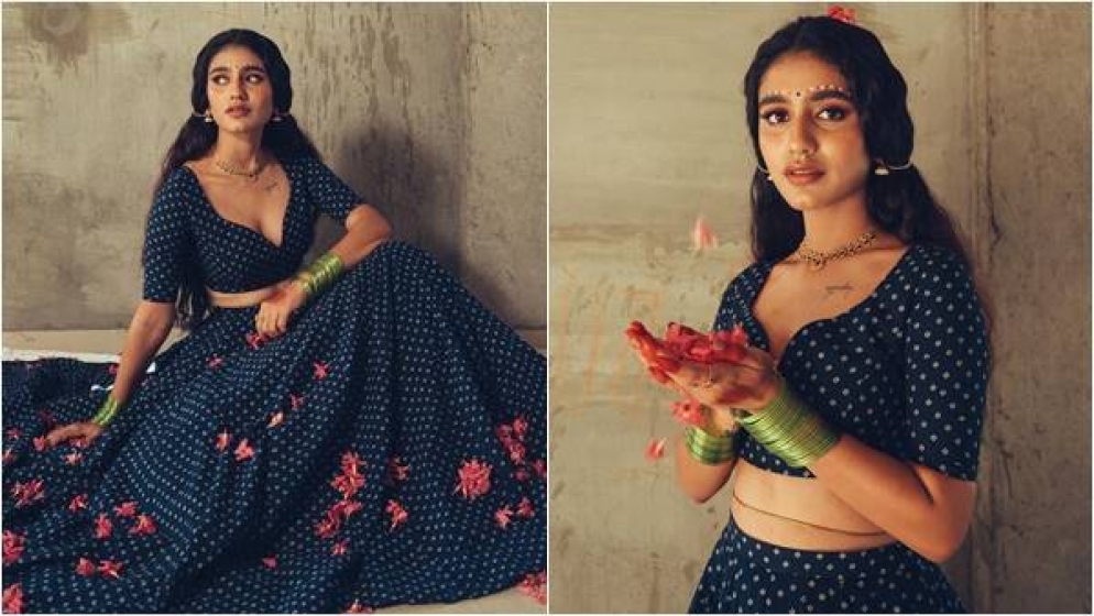 Actress Priya Prakash Varrier New Cute And Glamour Look | മനോഹരിയായി ...