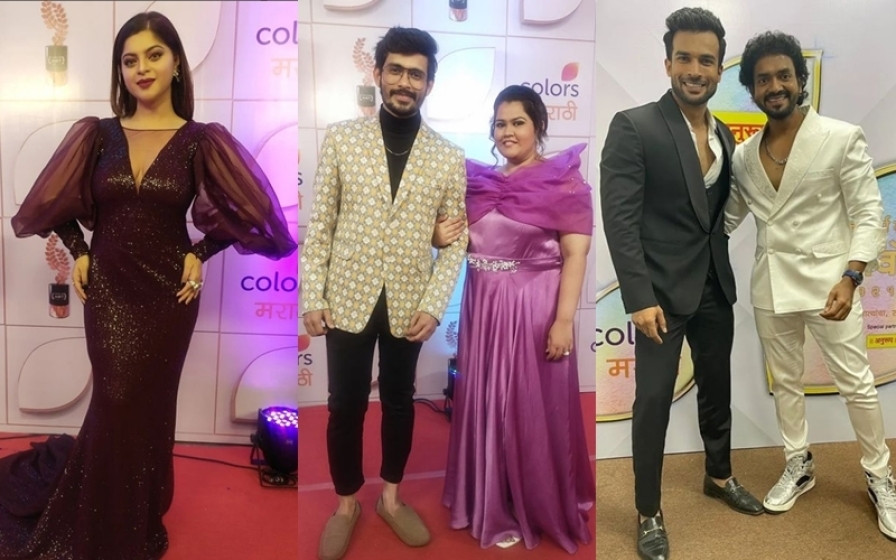 Colors Marathi Awards 2021-2022: Have A Look At Some Best Red Carpet ...