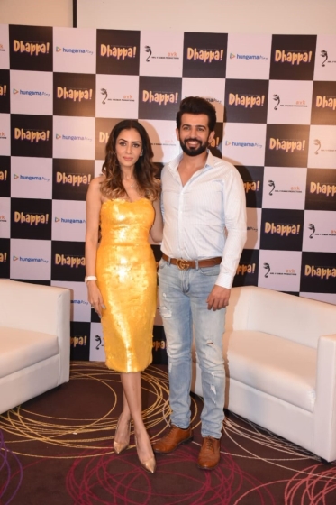 Jay Bhanushali, Monalisa, Vishal Singh and others at Dhappa web series ...