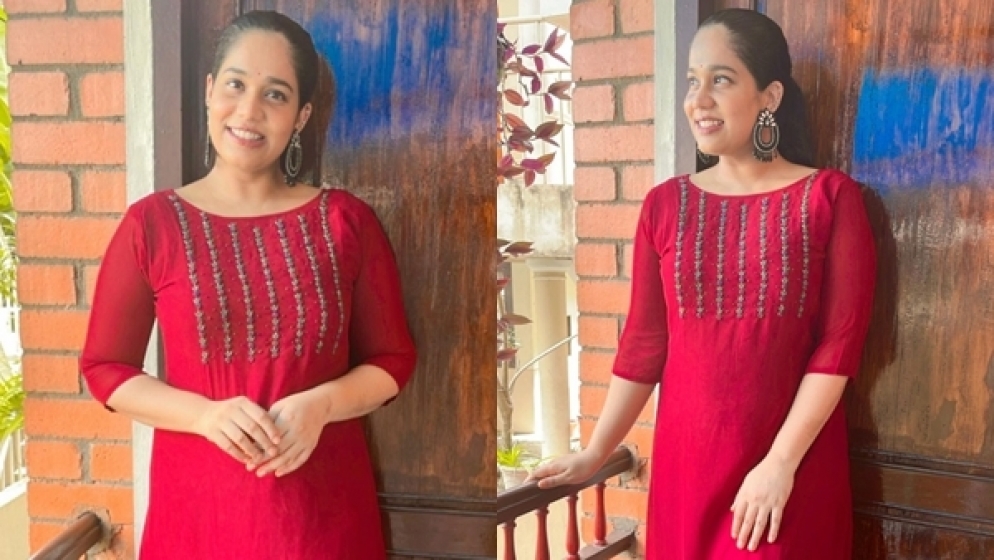 Serial Actress Athira Madhav Looks Stunning in Churidar ...