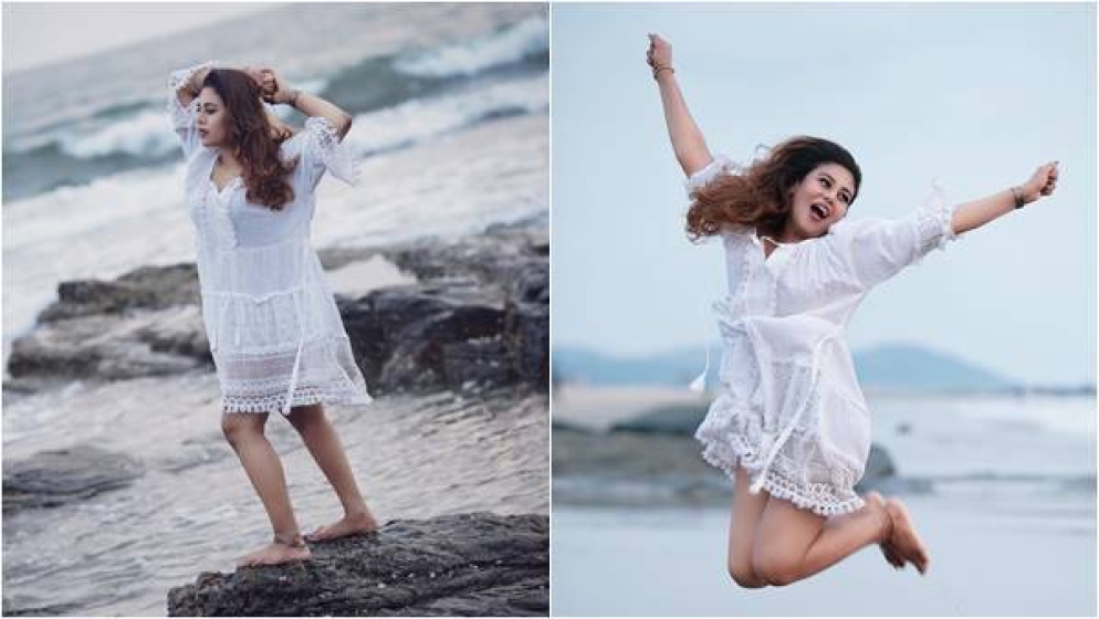 Serial Actress Swathi Thara New Glamour Stills | വൈറ്റ് മാജിക്കില് ...