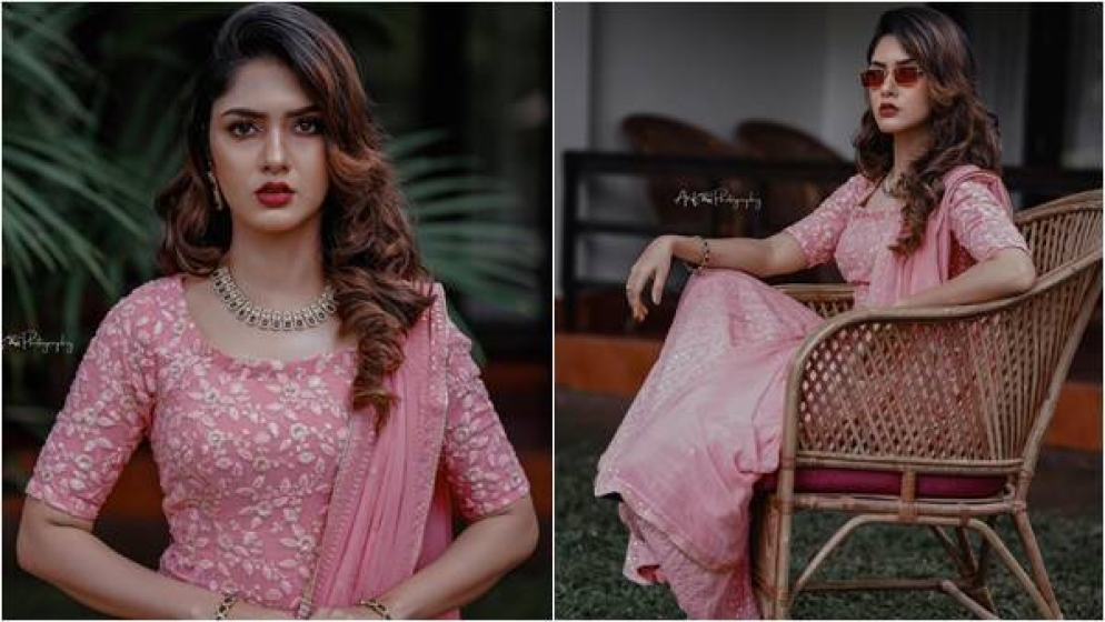 Jamna Pyari Actress Gayathri Suresh Looking Gorgeous In Pink ...