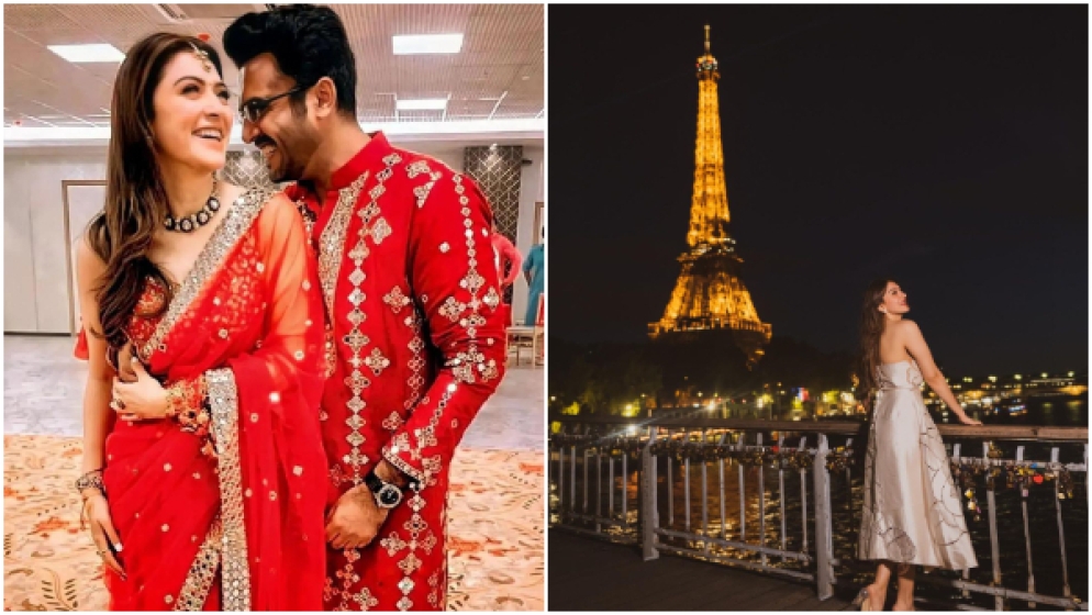 Hansika Motwani Poses In Front Of Eiffel Tower; Shares Dreamy Photos ...