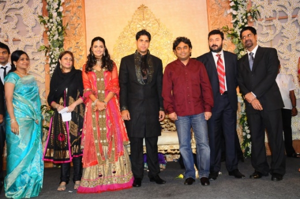 Cricketer Srikanth's Son Aniruddha Wedding Reception Photos - FilmiBeat