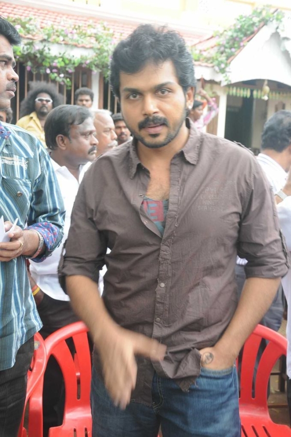 Alex Pandian Movie Shooting Spot Press Meet Photos - FilmiBeat