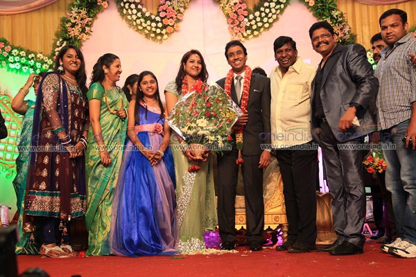 KS Ravikumar Daughter Marriage Reception Photos - FilmiBeat