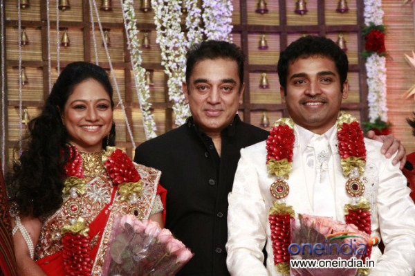 Choreographer Shobi and Lalitha Wedding Reception Photos - FilmiBeat