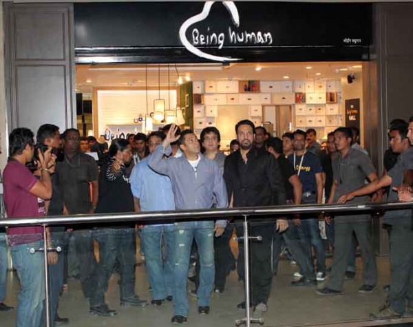 Salman Khan Visits Being Human Store Photos - FilmiBeat