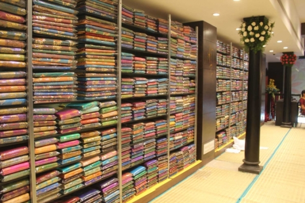 Varamahalakshmi Silk Saree Showroom Inauguration Photos - FilmiBeat