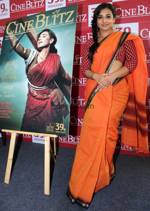 Vidya Balan Launches Latest Issue of Cineblitz Photos - FilmiBeat