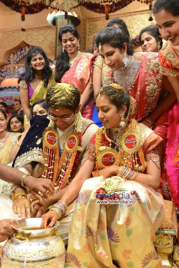 Balakrishna Daughter Tejaswini Wedding Photos - FilmiBeat