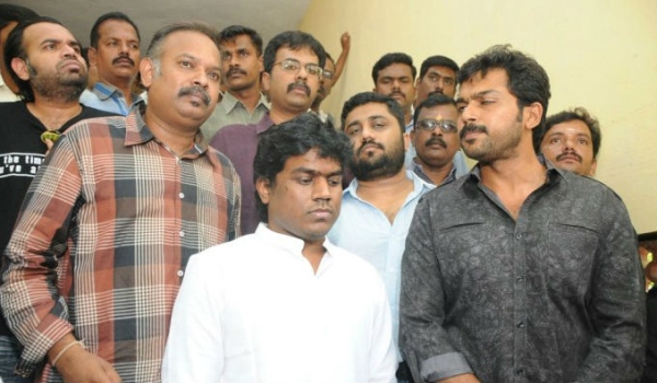 Biriyani Movie Team at CBCID Office Photos - FilmiBeat