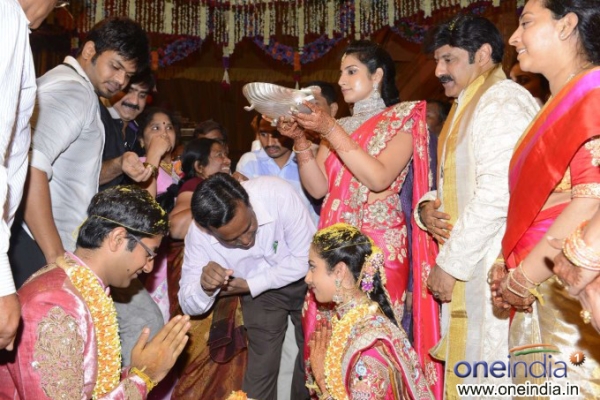 Balakrishna Daughter Tejaswini Manchu Manoj