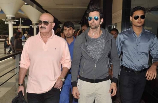 Krrish 3 film stars return from Dubai Photos - FilmiBeat