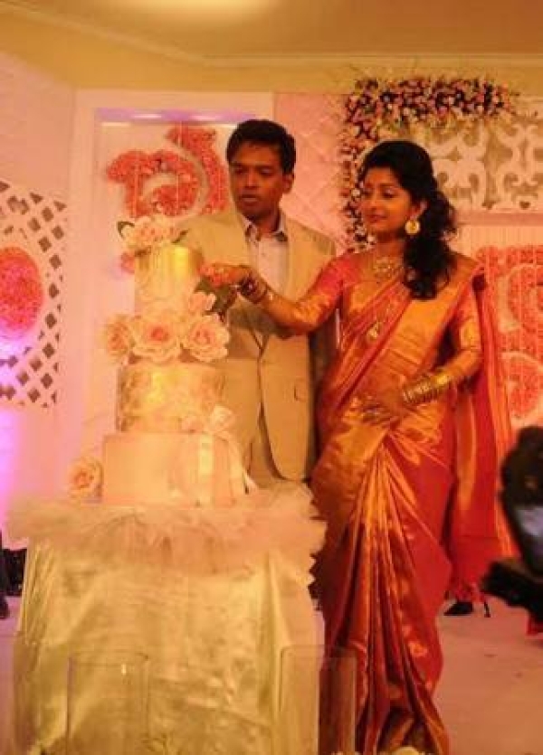 Meera Jasmine Wedding Reception Photos - FilmiBeat