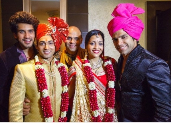 Ruslaan Mumtaz and Nirali Mehta Wedding Photos - FilmiBeat
