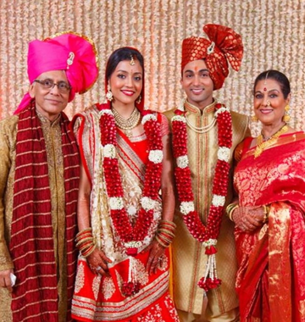 Ruslaan Mumtaz and Nirali Mehta Wedding Photos - FilmiBeat