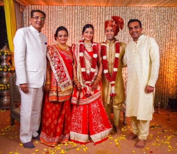 Ruslaan Mumtaz and Nirali Mehta Wedding Photos - FilmiBeat