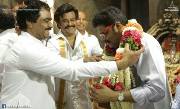 Super Star Rajinikanth at Lingaa Movie Pooja Stills Photos - FilmiBeat