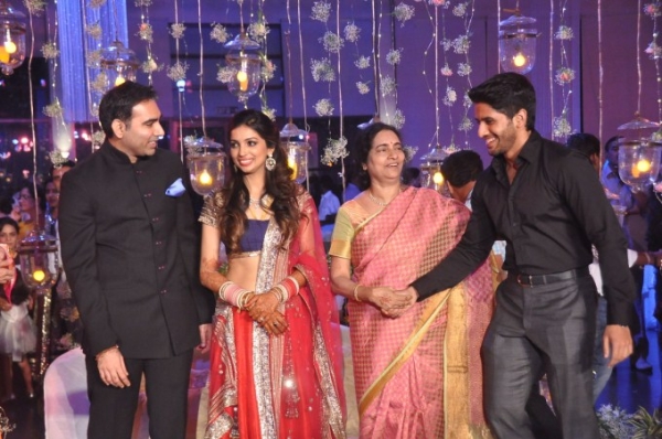 Raghavendra Rao Son Wedding Reception Photos - FilmiBeat