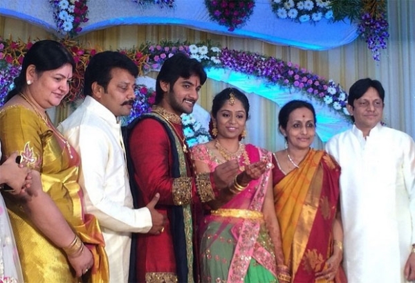 Sai Kumar Son Aadi Engagement Photos - FilmiBeat