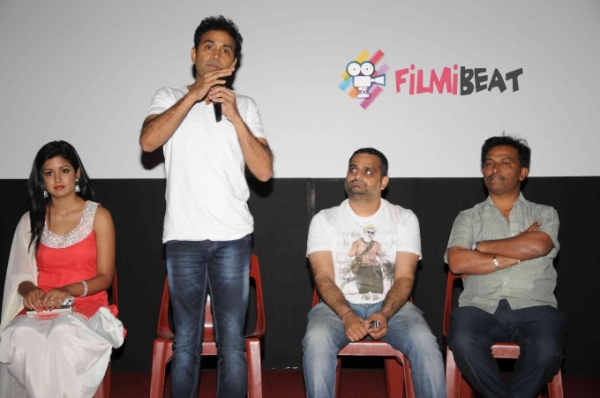 Raja Rajendra Film Press Meet Photos - FilmiBeat