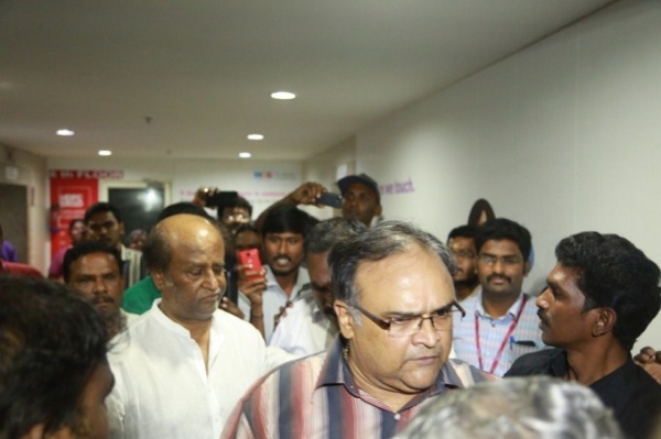 Superstar Rajinikanth Visits K Balachander At Kauvery Hospital Photos ...
