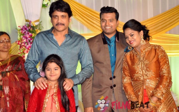 Talasani Srinivas Yadav Daughter's Wedding Reception Photos - FilmiBeat