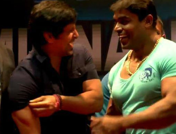 Actor Vikram Bodybuilding