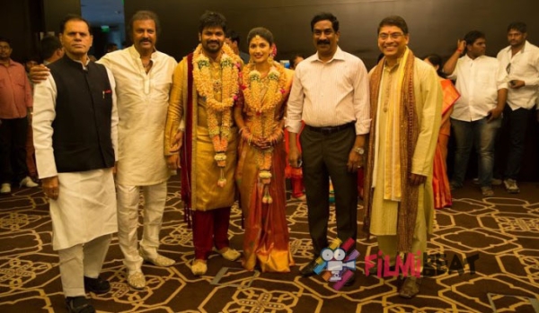 Manchu Manoj And Pranathi Reddy Engagement Photos - FilmiBeat
