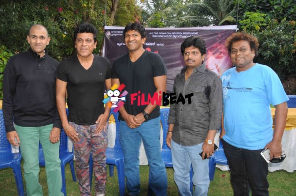 Shivaraj Kumar Om Film Re-Release Press Meet Photos - FilmiBeat