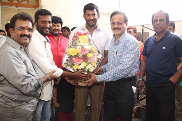 Vishal and Suseenthiran Movie Launch Photos - FilmiBeat