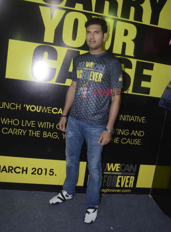 Yuvraj Singh Launches 'You We Can Fight Cancer' Photos - FilmiBeat