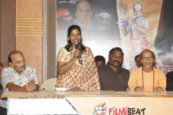Devudu Tho Poratam Audio Launch Photos - FilmiBeat